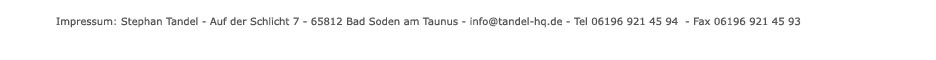 tandel-hq Webdesign, Grafikdesign, Frankfurt am Main - Bad Soden